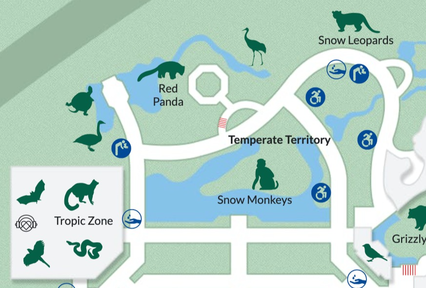 Queens Zoo Map London Zoo Releases Collection Of Old Maps Showing