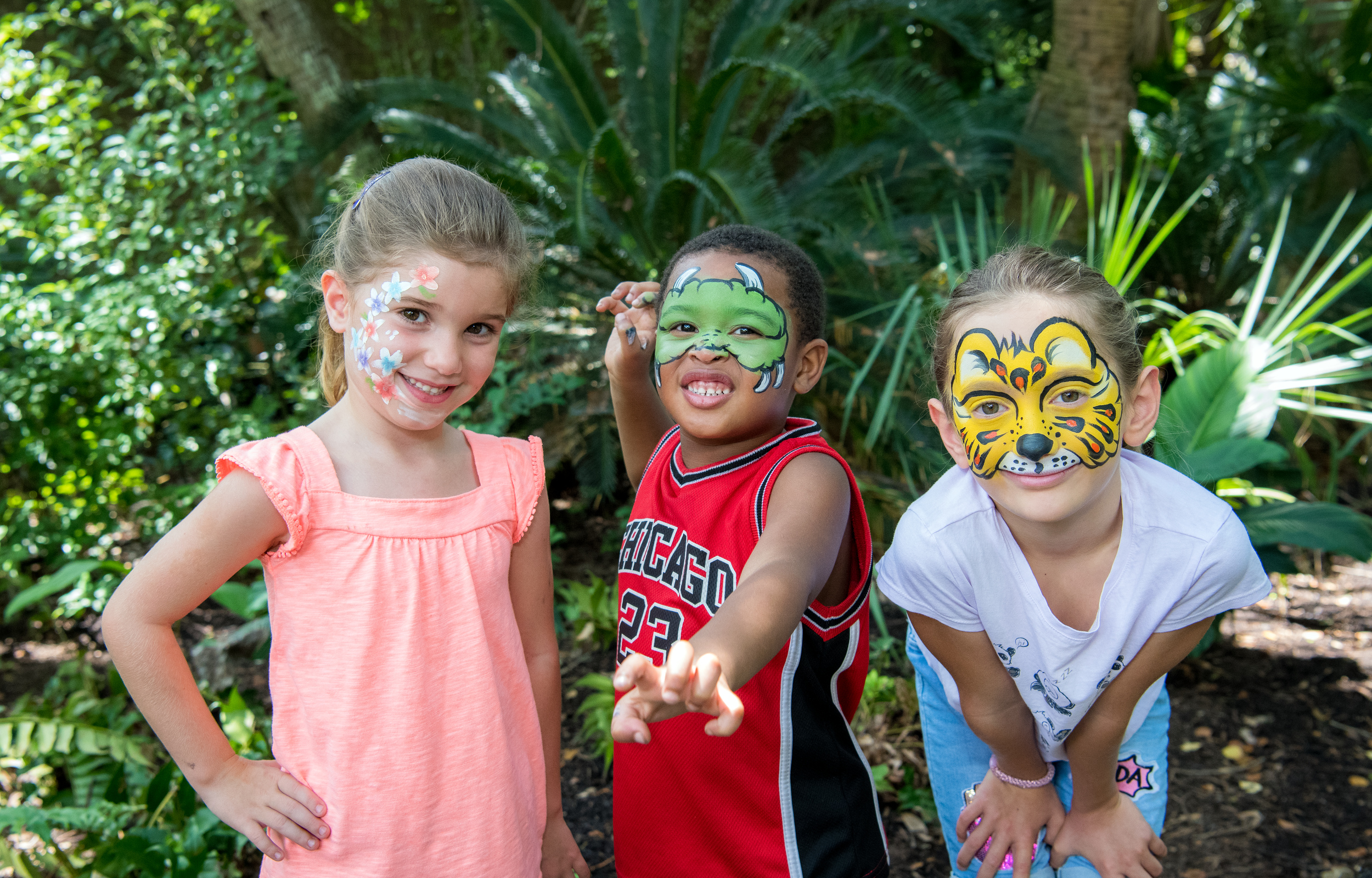 Face Painting in Children's Zoo
